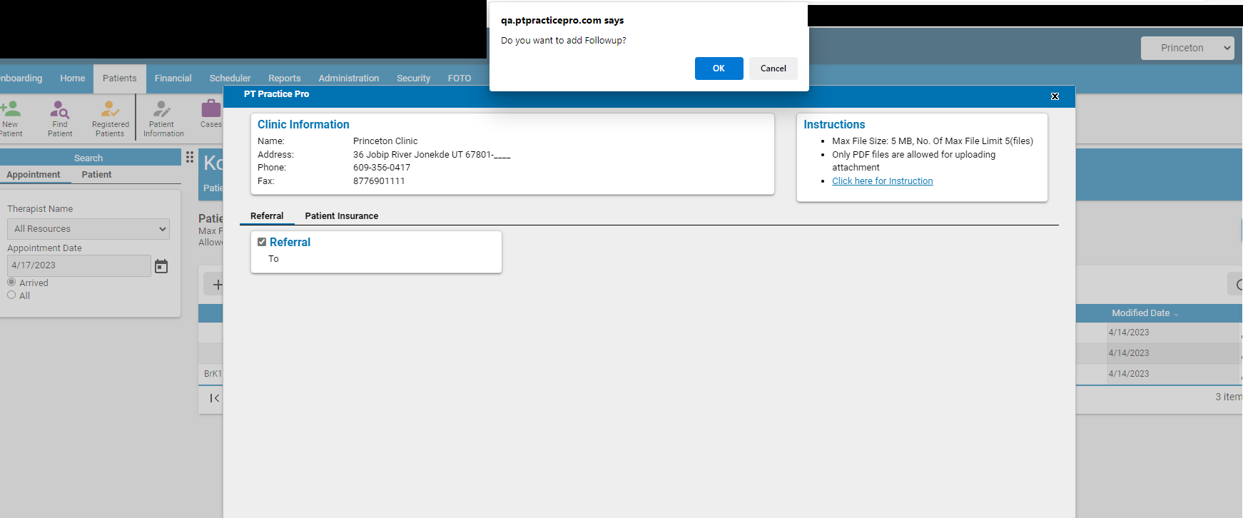 Outgoing Fax Module – Practice Pro Knowledge Base