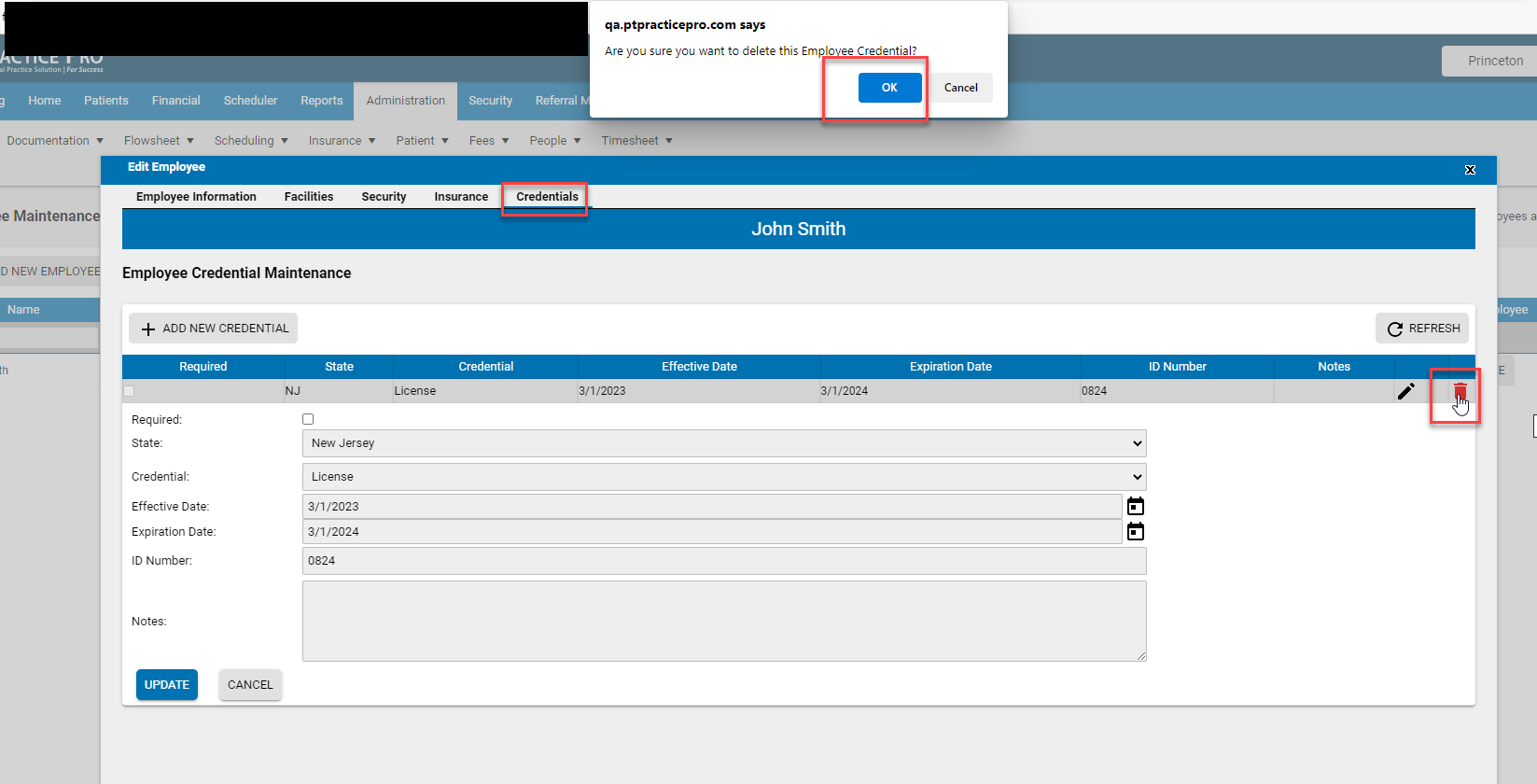 Terminate / Remove Employees – Practice Pro Knowledge Base