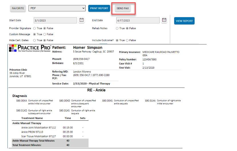 Outgoing Fax Module – Practice Pro Knowledge Base