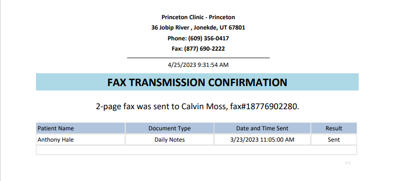 Outgoing Fax Module – Practice Pro Knowledge Base