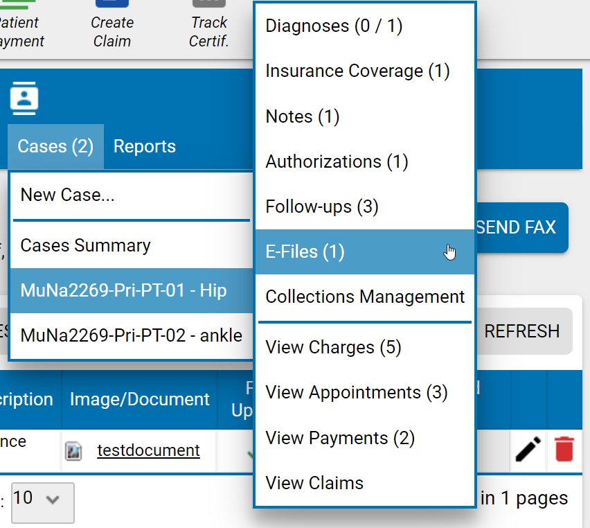 Upload Electronic Files – Practice Pro Knowledge Base