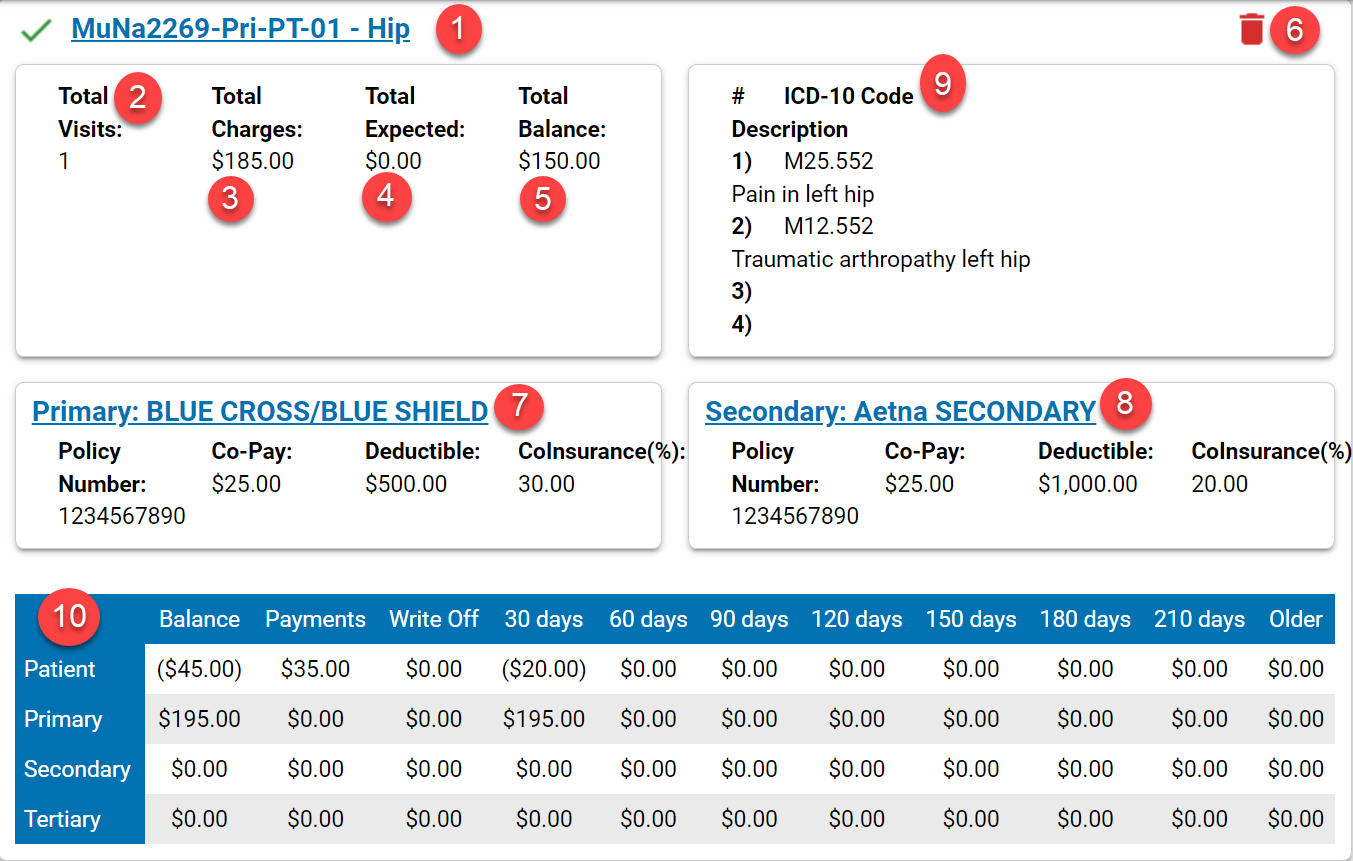 Case Summary – Practice Pro Knowledge Base