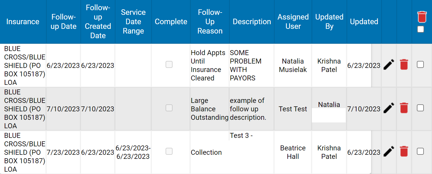 Case Follow-Ups – Practice Pro Knowledge Base