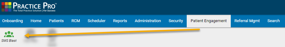 Send SMS Message Blasts to Specified Lists of Patients – Practice Pro ...