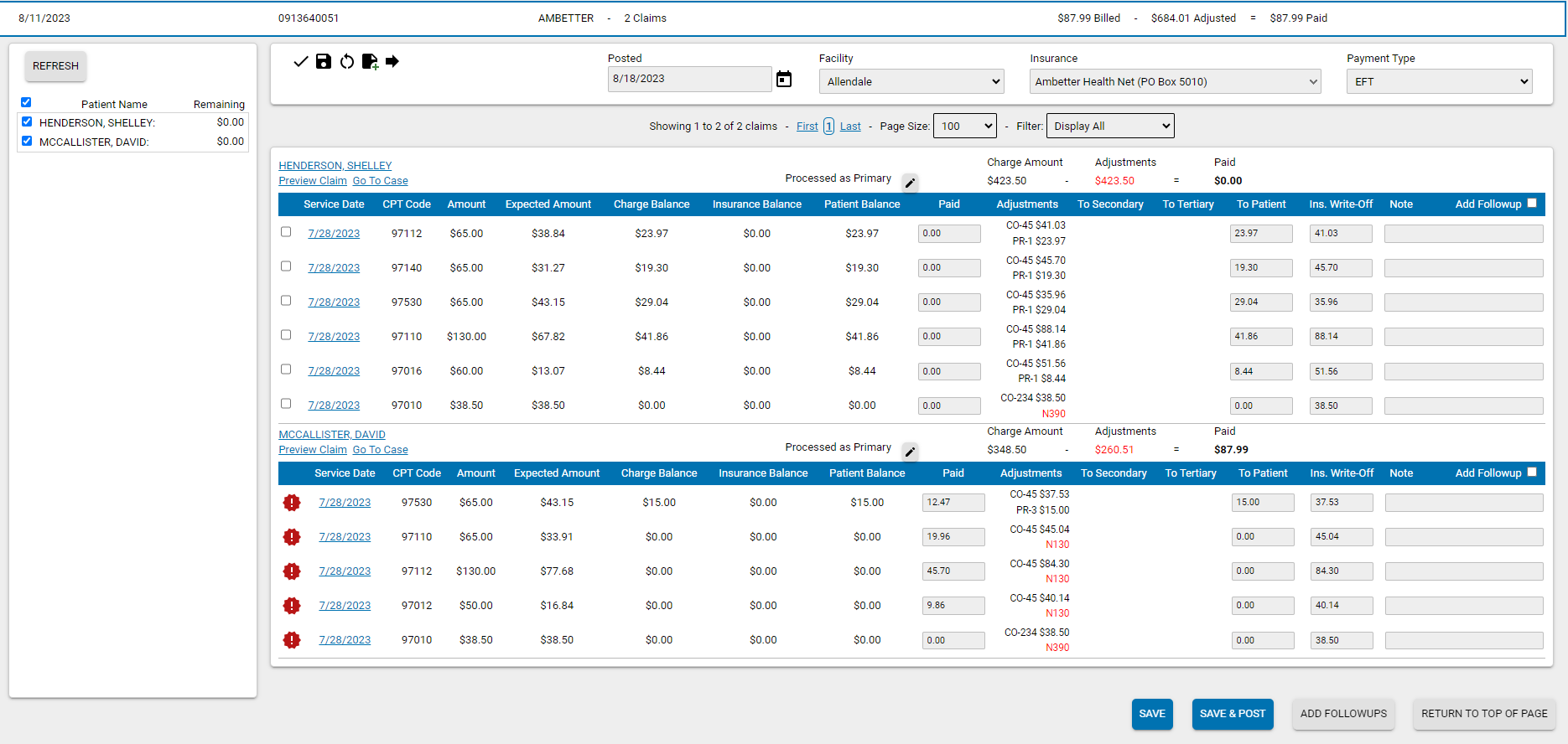Auto Post an ERA – Practice Pro Knowledge Base