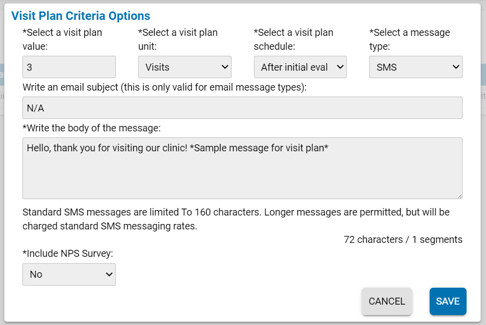 Create a Recurring Visit Plan – Practice Pro Knowledge Base