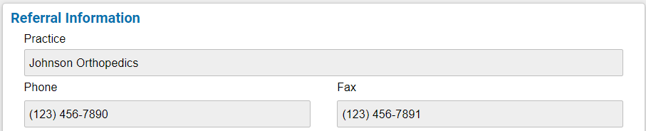 Add a Referring Practice – Practice Pro Knowledge Base