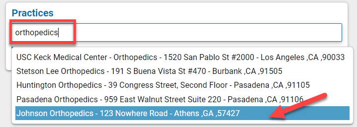 Add a Referring Practice to a Referral Source – Practice Pro Knowledge Base