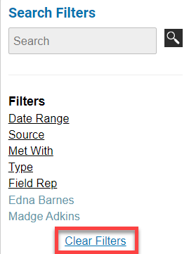 View all Field Rep Activities – Practice Pro Knowledge Base
