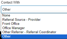 Add a Field Rep Activity – Practice Pro Knowledge Base
