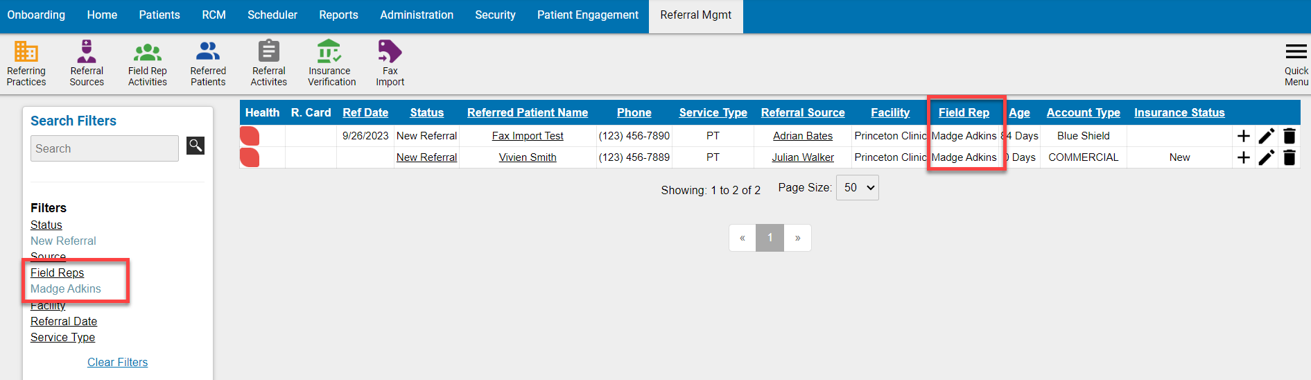 View All Referrals – Practice Pro Knowledge Base