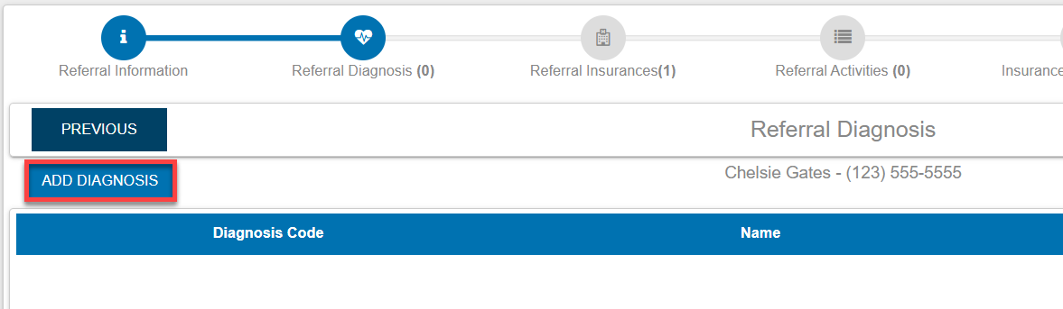 Add a Referral Diagnosis – Practice Pro Knowledge Base