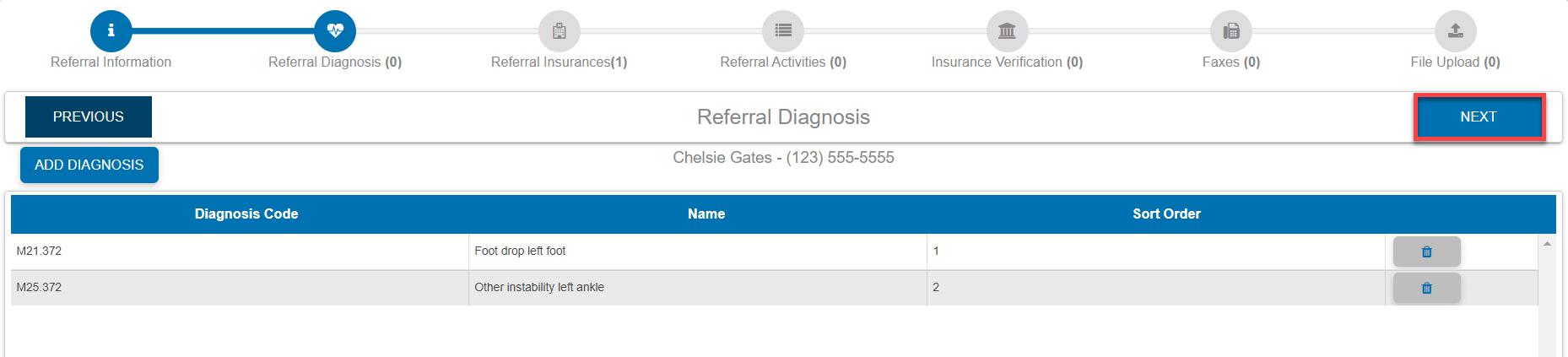 Add a Referral Diagnosis – Practice Pro Knowledge Base