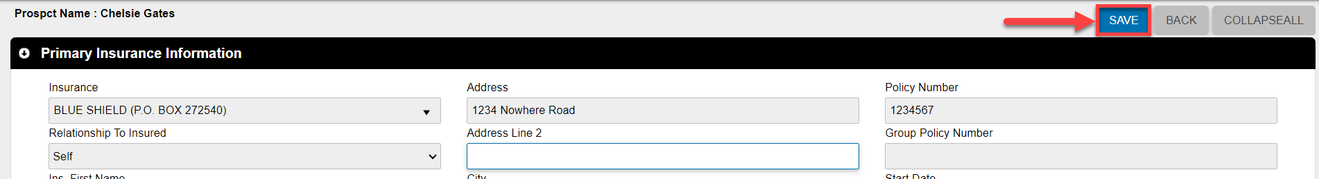 Add a Referral Insurance – Practice Pro Knowledge Base