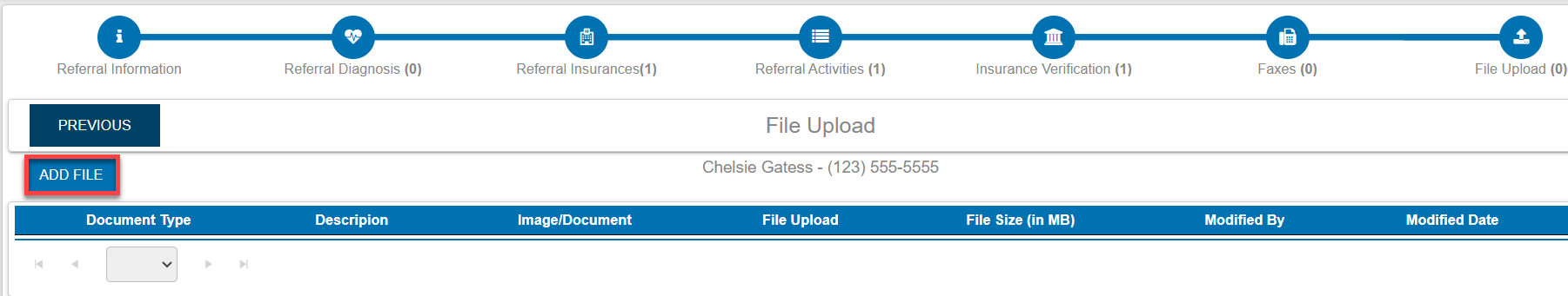 Upload Files for a Referral – Practice Pro Knowledge Base
