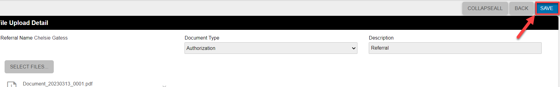 Upload Files for a Referral – Practice Pro Knowledge Base