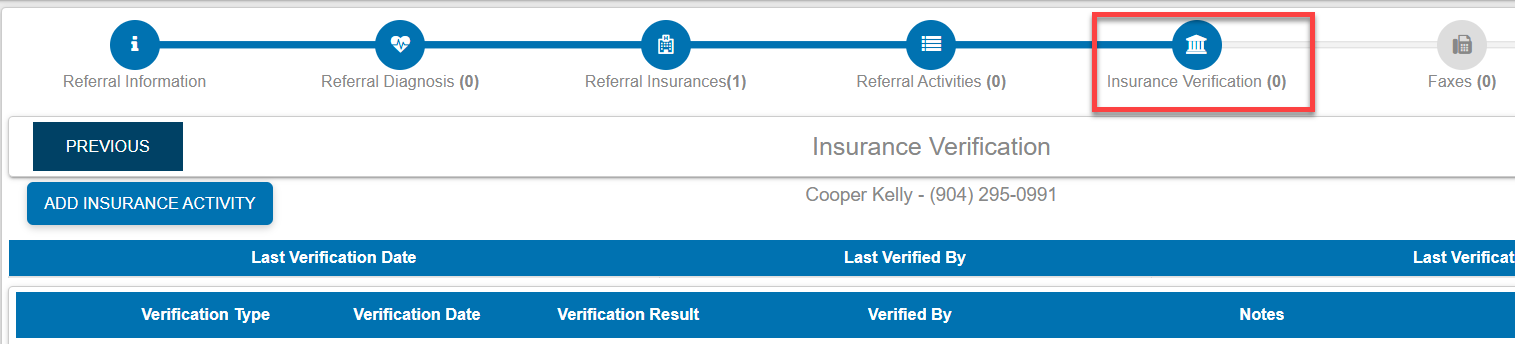View All Insurance Verification Activity – Practice Pro Knowledge Base