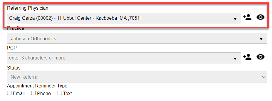 Associate a Referred Patient with a Referral Source (Doctor) – Practice Pro Knowledge Base