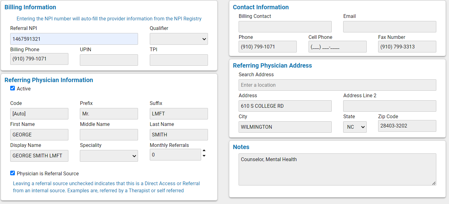 Associate a Referred Patient with a Referral Source (Doctor) – Practice Pro Knowledge Base