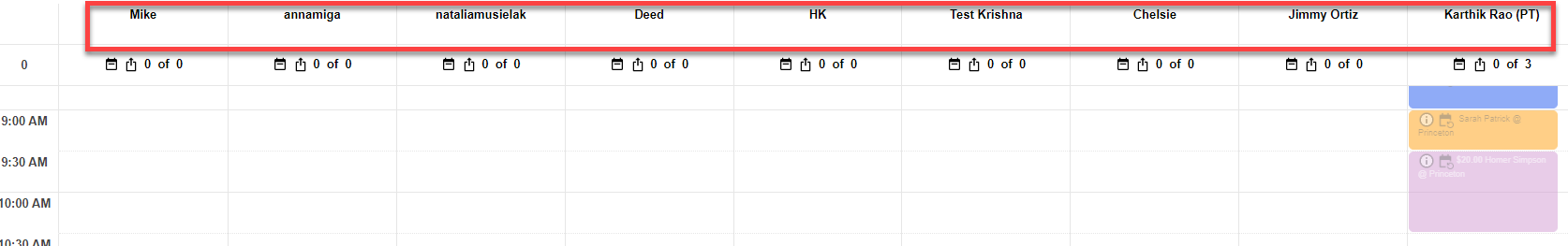 Remove Employees from the Scheduler – Practice Pro Knowledge Base