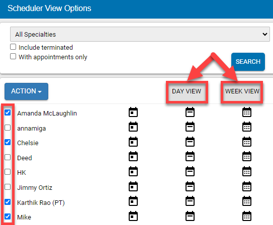 Remove Employees from the Scheduler – Practice Pro Knowledge Base