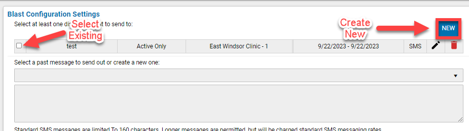 Send a Blast Text Message to All Patients – Practice Pro Knowledge Base
