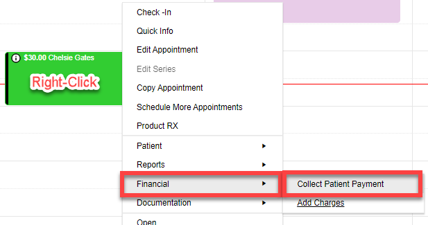 Collect a Patient Co-Pay – Practice Pro Knowledge Base