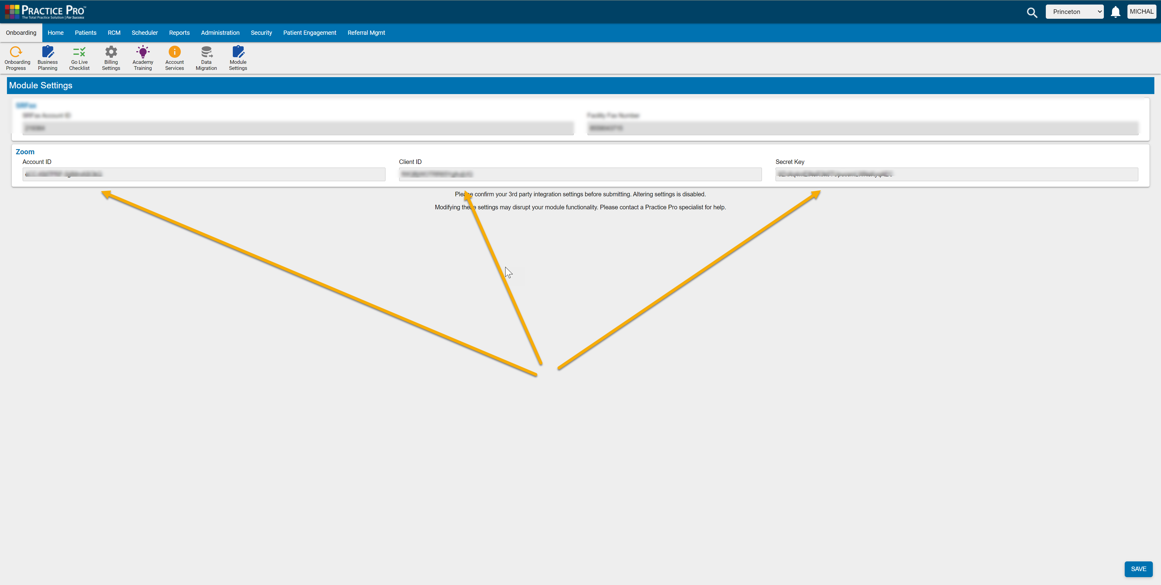 Zoom API Integration – Practice Pro Knowledge Base