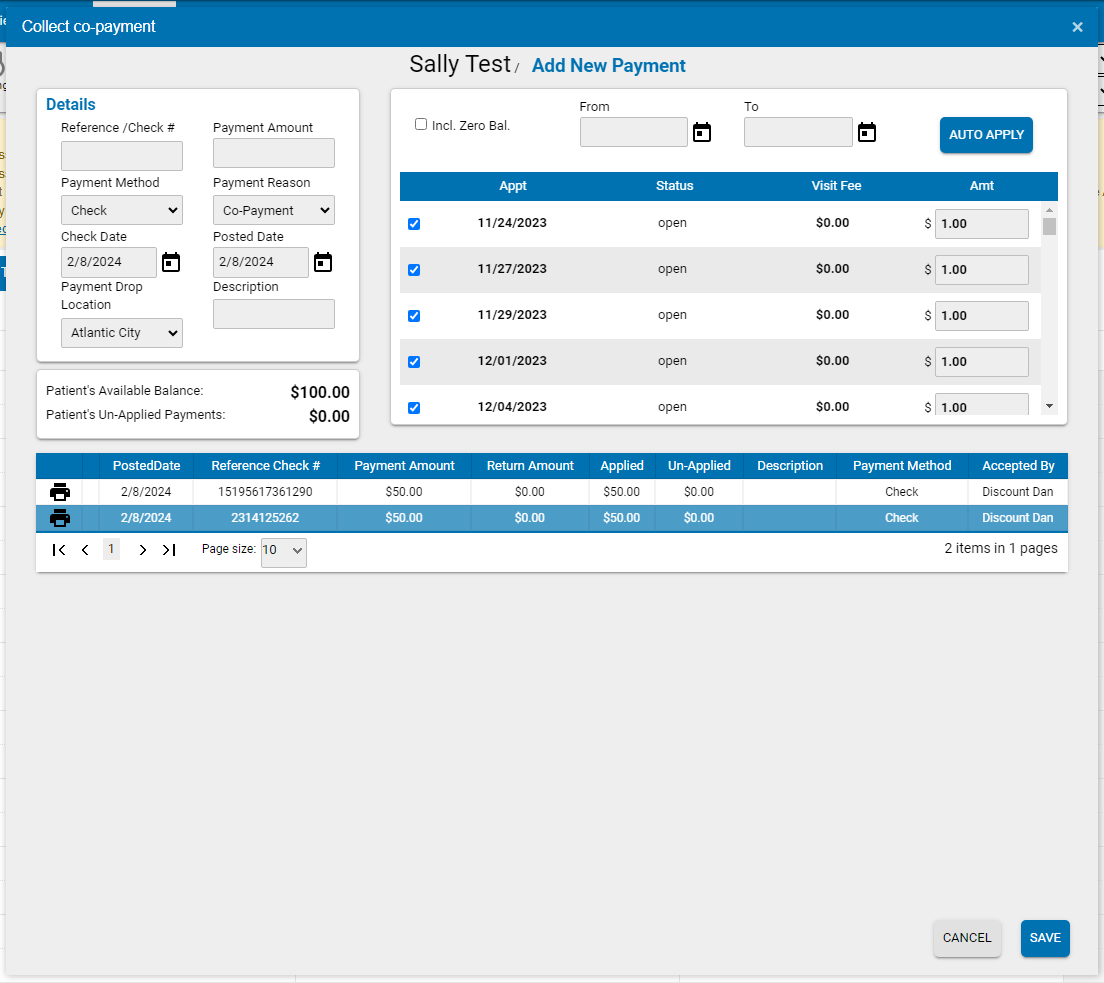 Collect a Patient Payment – Practice Pro Knowledge Base