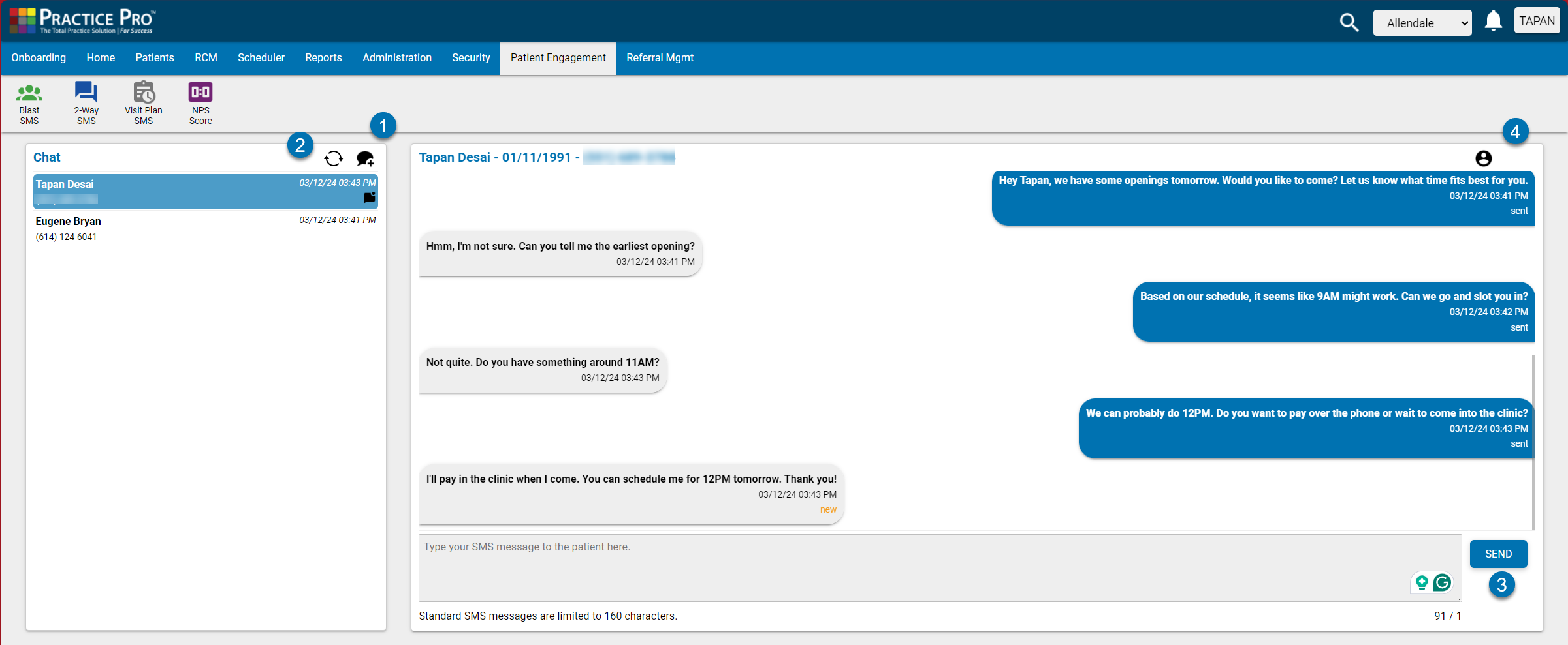 2-Way Patient Communication - NEW – Practice Pro Knowledge Base