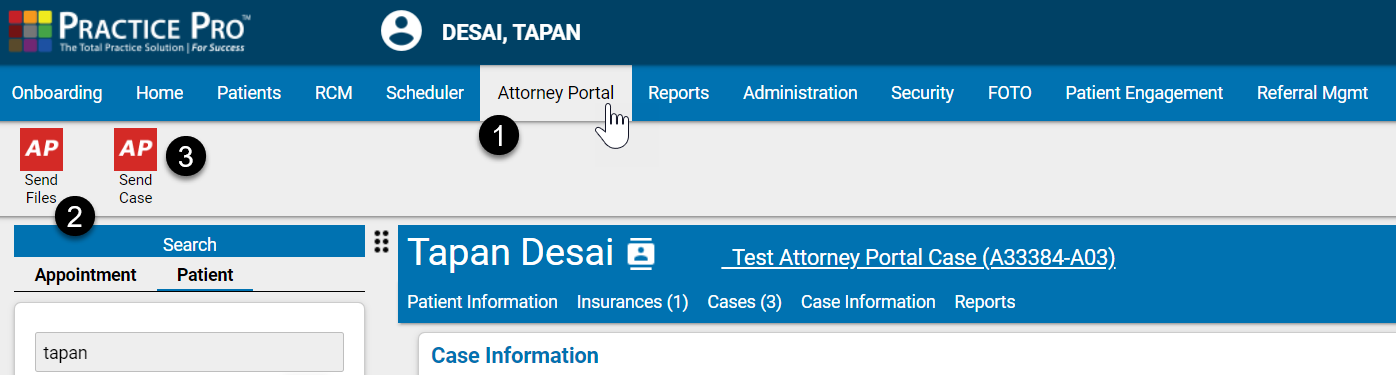 Understanding the Attorney Portal – Practice Pro Knowledge Base