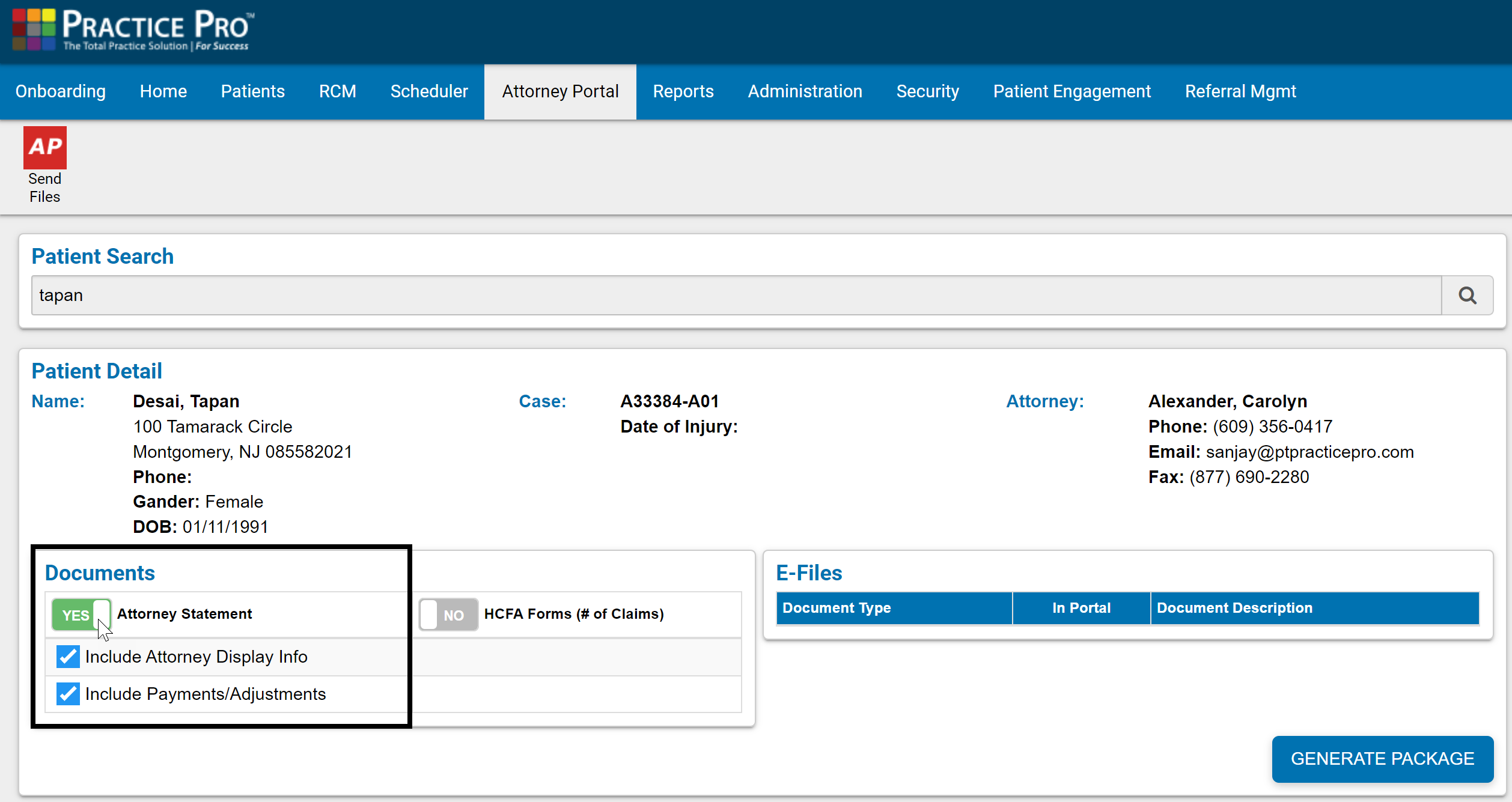 Understanding the Attorney Portal – Practice Pro Knowledge Base