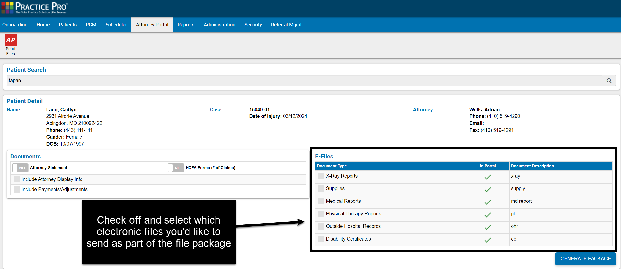 Understanding the Attorney Portal – Practice Pro Knowledge Base