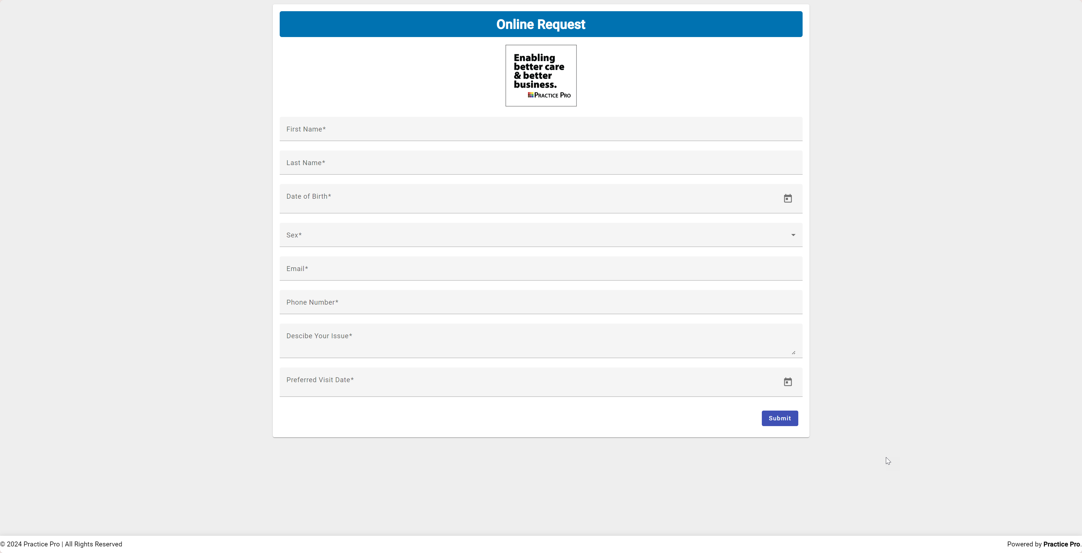 Online Referral Request Form – Practice Pro Knowledge Base