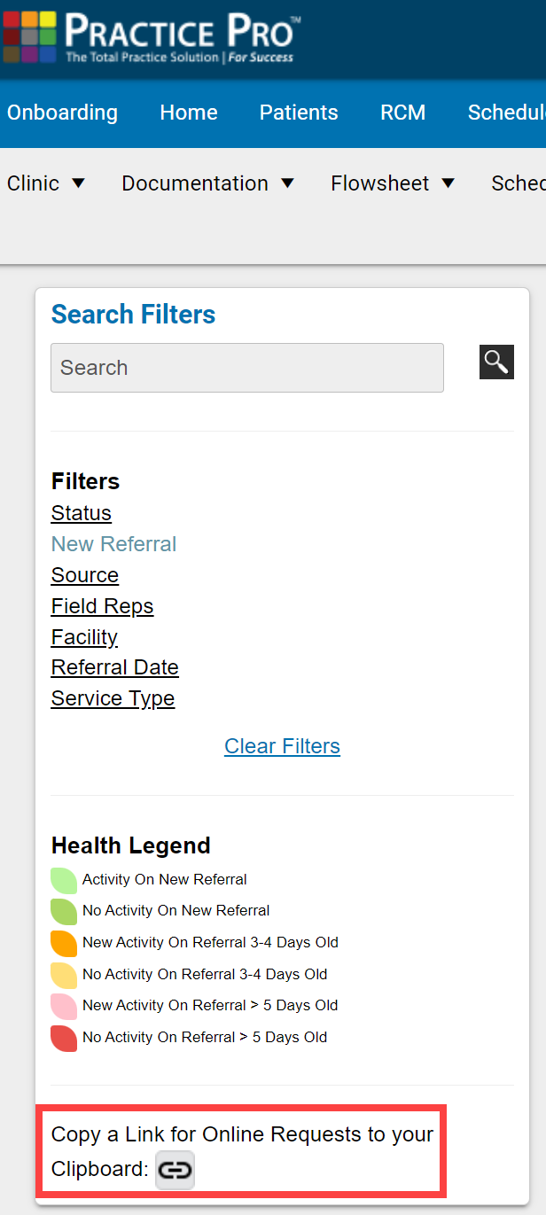 Online Referral Request Form – Practice Pro Knowledge Base