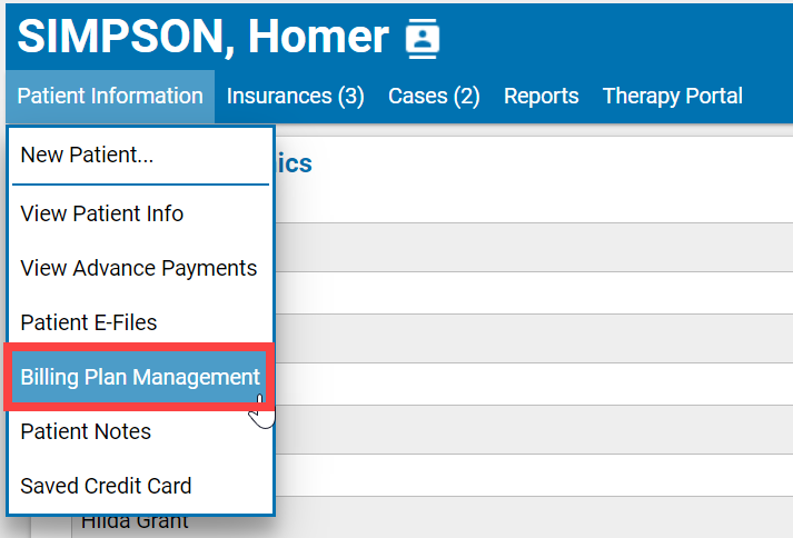 Billing Plan Management – Practice Pro Knowledge Base