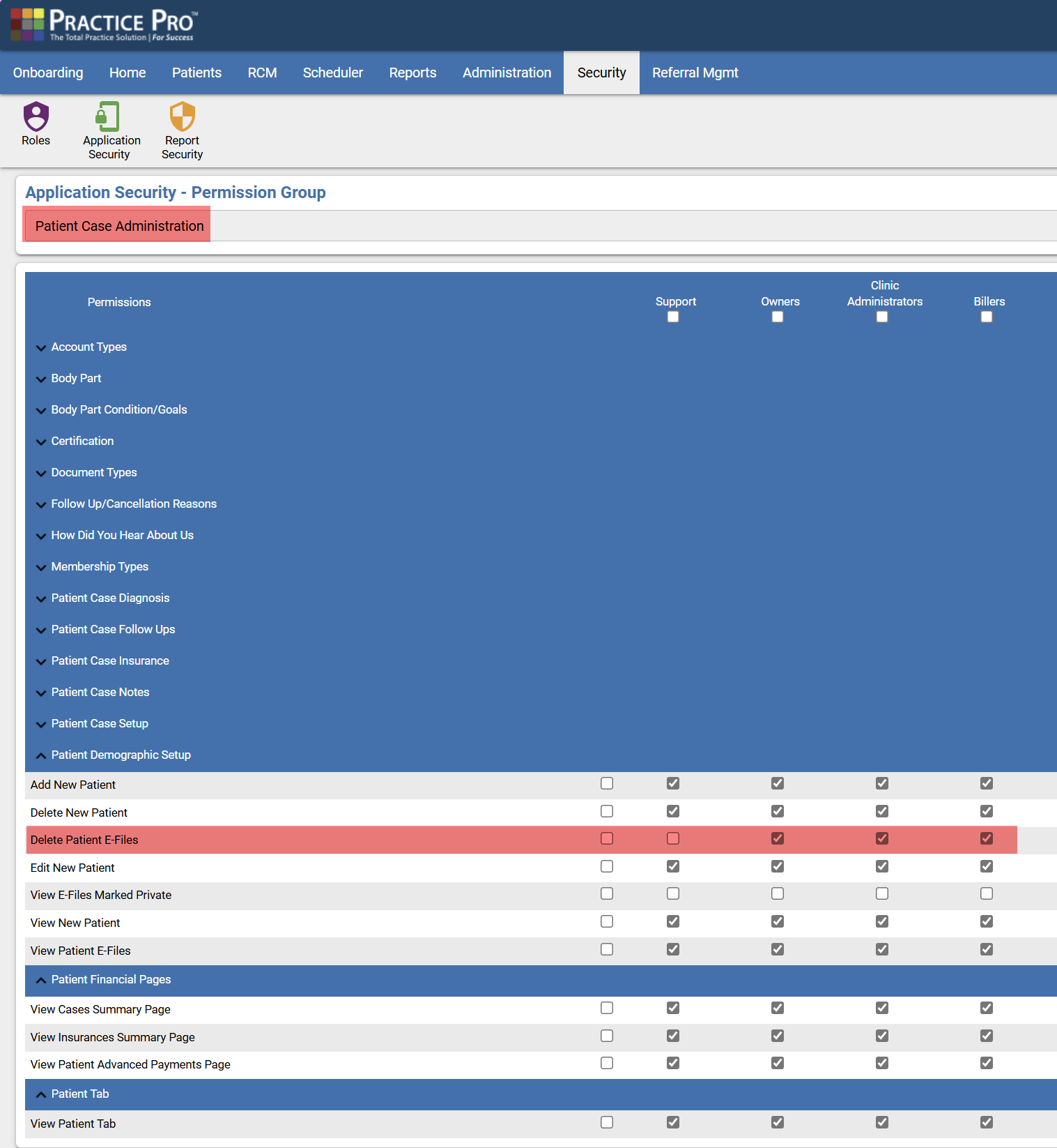 Delete An Electronic File (E-File) – Practice Pro Knowledge Base