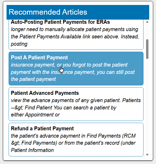 Support Hub – Practice Pro Knowledge Base