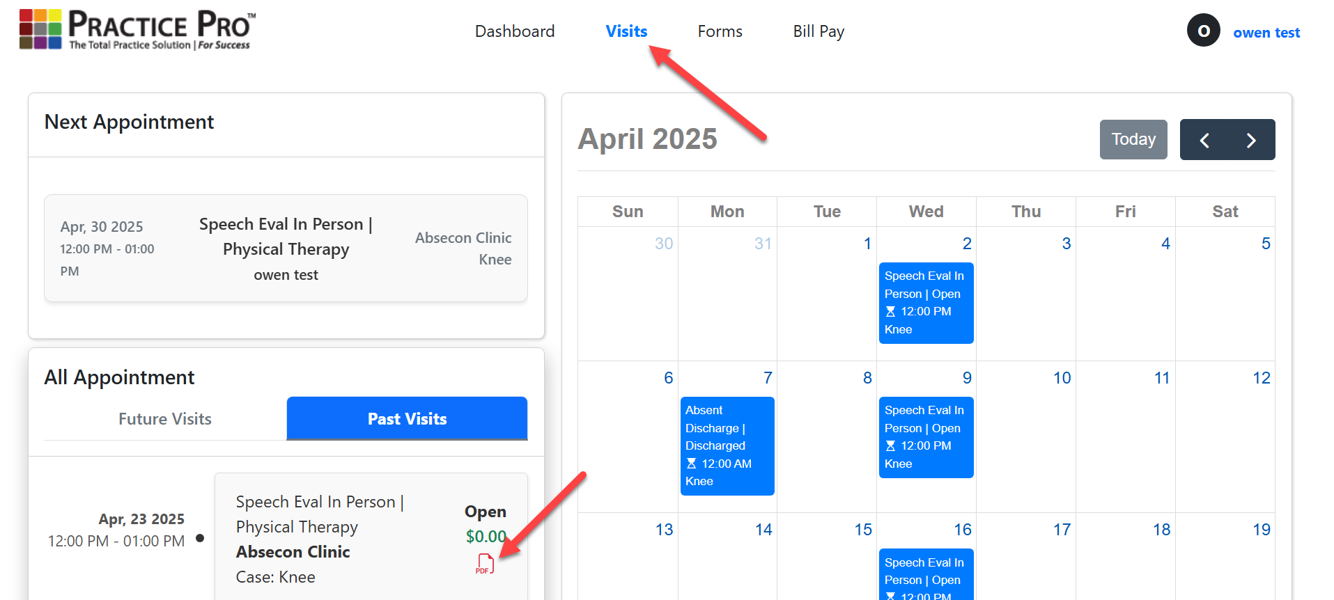 Patient Portal Clinical Documentation - NEW – Practice Pro Knowledge Base