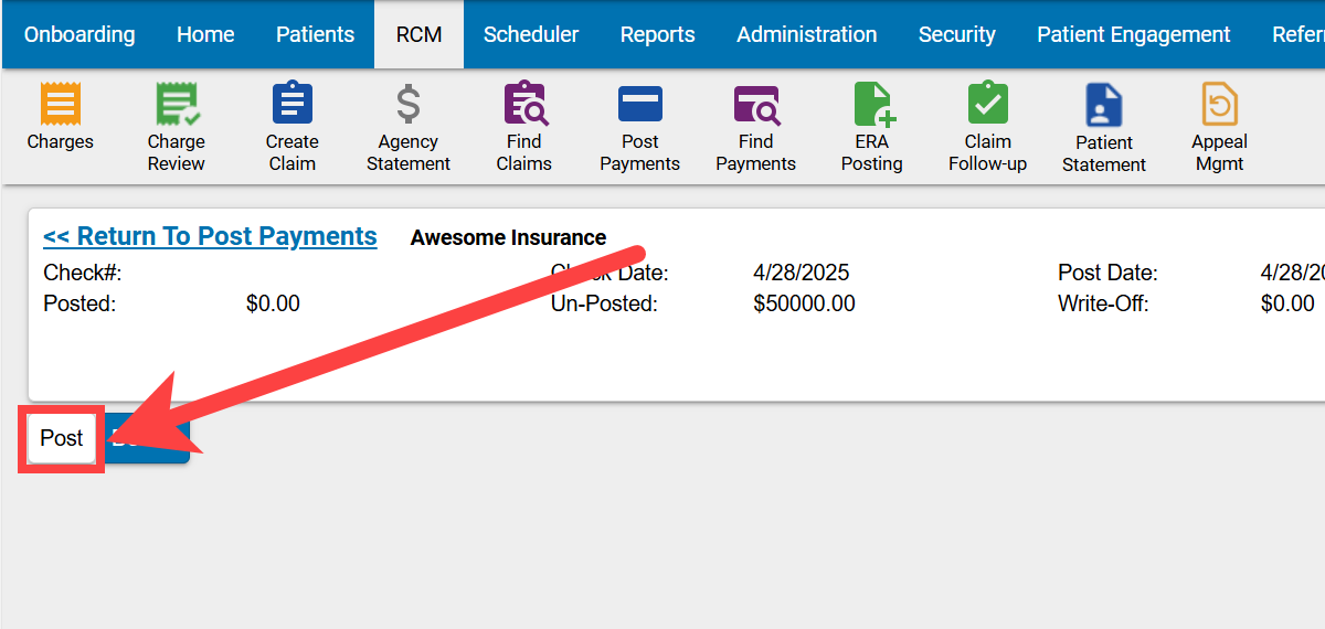 Add Write-offs – Practice Pro Knowledge Base