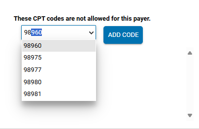 Insurance Payer Rules - CPT Codes – Practice Pro Knowledge Base