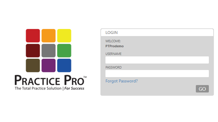 Logging In – Practice Pro Knowledge Base