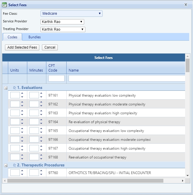 Add Charges From Dashboard – Practice Pro Knowledge Base