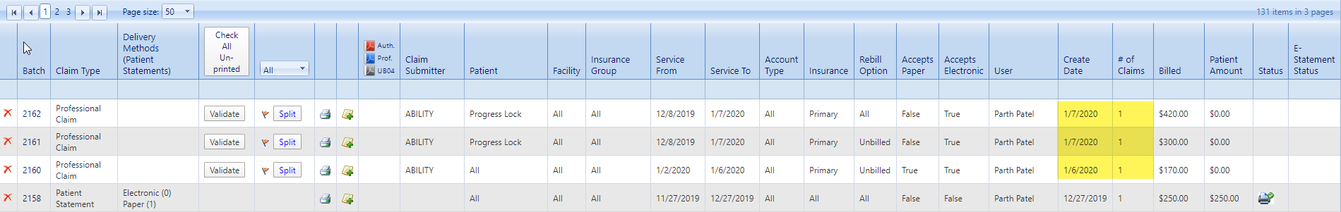 Claim Scrubbing – Practice Pro Knowledge Base
