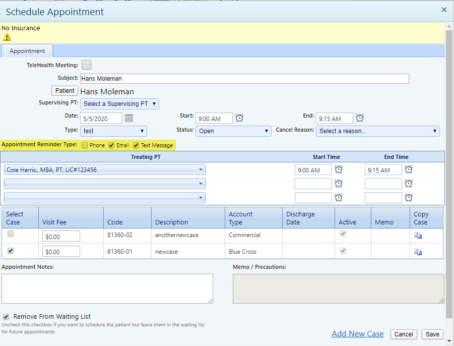 Patient Appointment Reminders – Practice Pro Knowledge Base