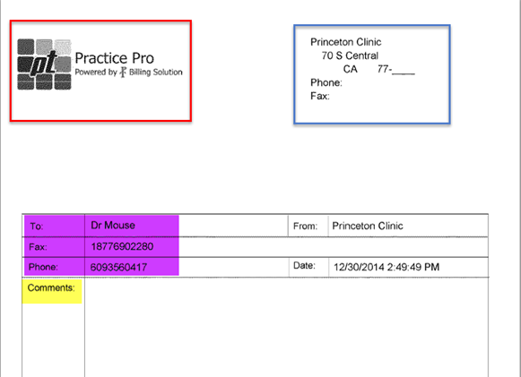 Outgoing Fax Module – Practice Pro Knowledge Base