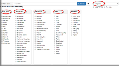 Physiotec Module – Practice Pro Knowledge Base