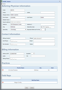 Referral Management – Practice Pro Knowledge Base