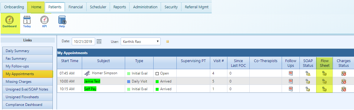 How to Add Flowsheets – Practice Pro Knowledge Base