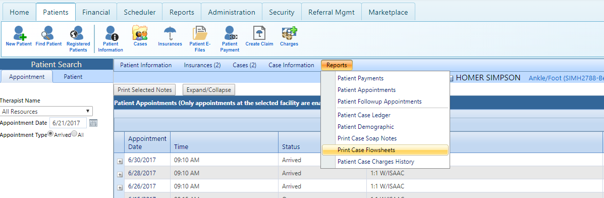 How to Print Multiple Flowsheets – Practice Pro Knowledge Base